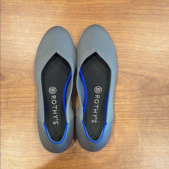 Rothy's | Shoes | Very Gently Worn Dark Gray Rothys 85 | Poshmark